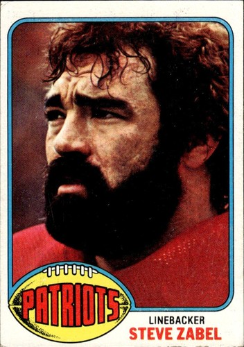 1976 Topps Steve Zabel New England Patriots #188 | eBay