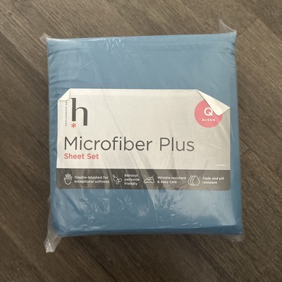 BRAND NEW! HOME EXPRESSIONS MICROFIBER PLUS QUEEN SHEET SET | eBay