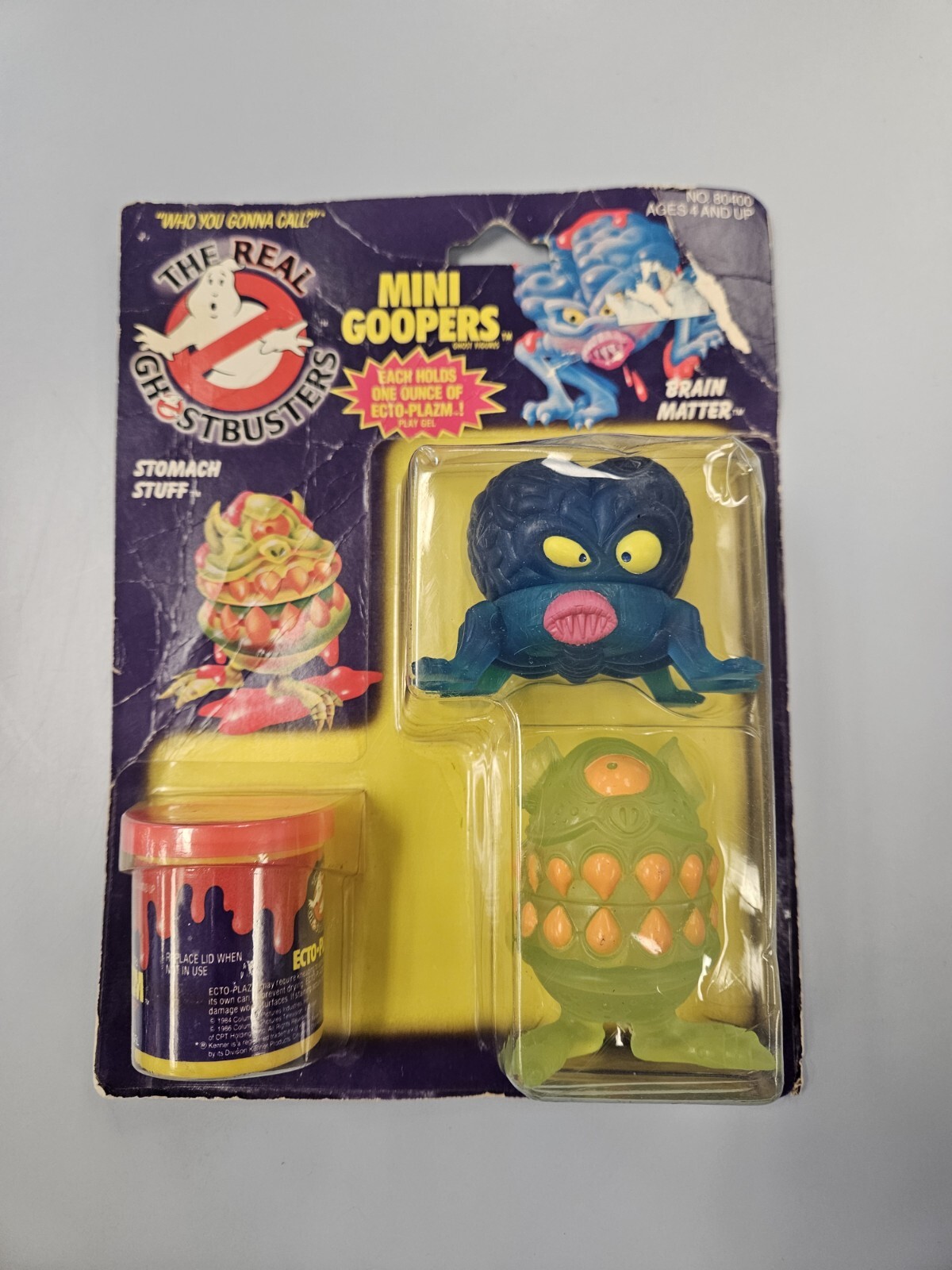 Kenner 1986 REAL Ghostbusters MINI GOOPERS / Ecto-Plazm ULTRA RARE ...