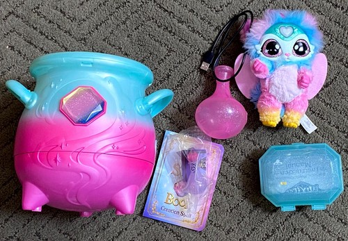 Magic Mixies Rainbow Magical Misting Cauldron w/ Interactive Plush ...