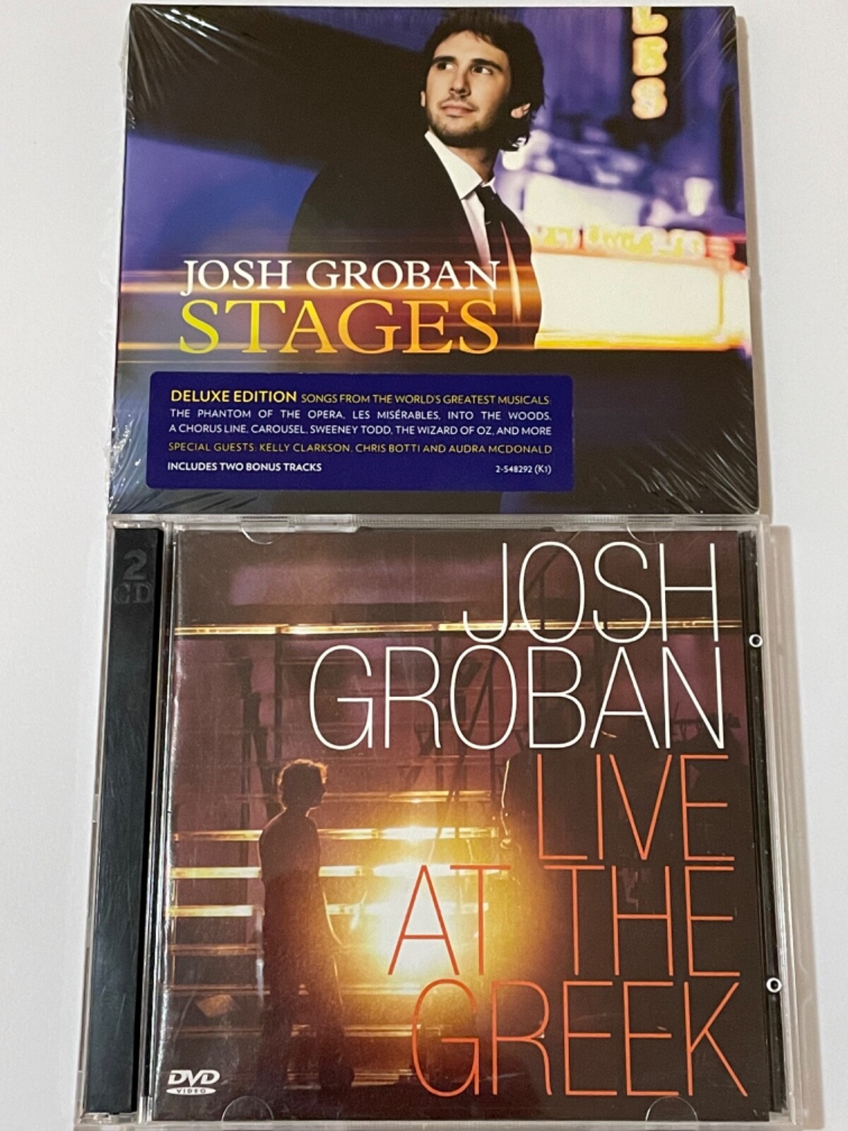 JOSH GROBAN - STAGES [DELUXE] [SLIPCASE] NEW CD +BONUS Live At The ...
