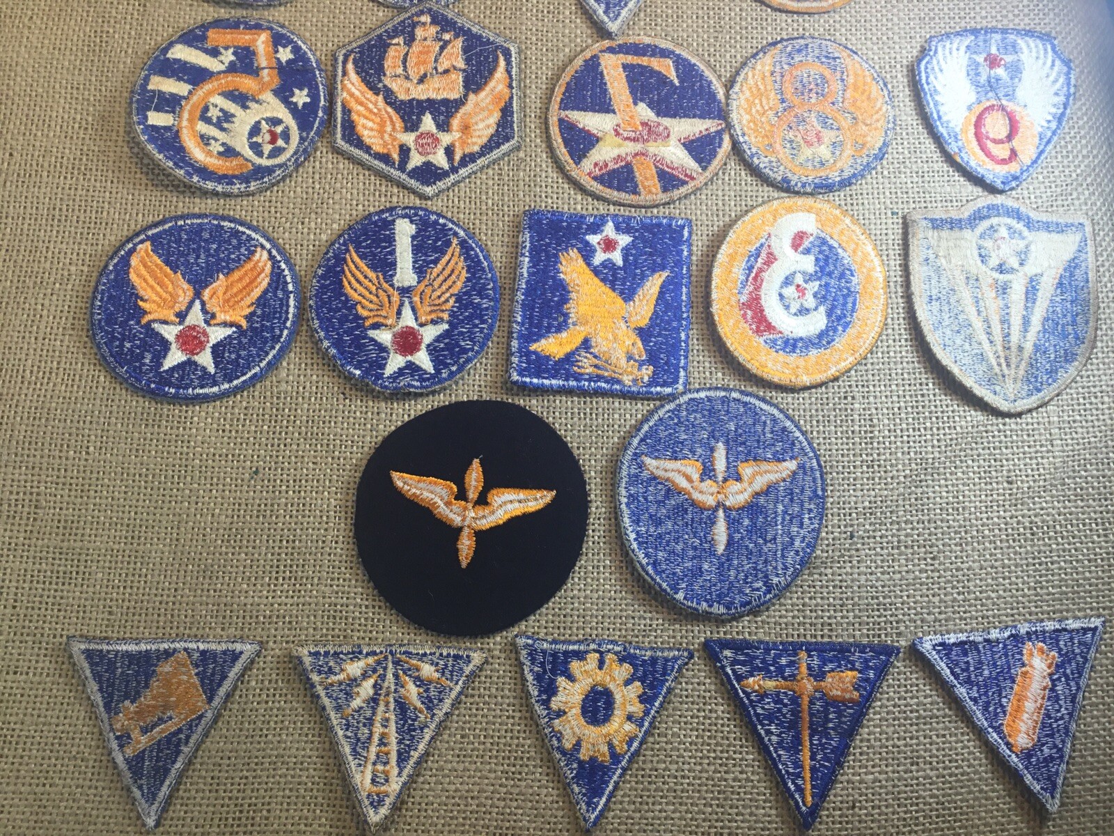 ORIGINAL WWII USAAF PATCH SET | eBay