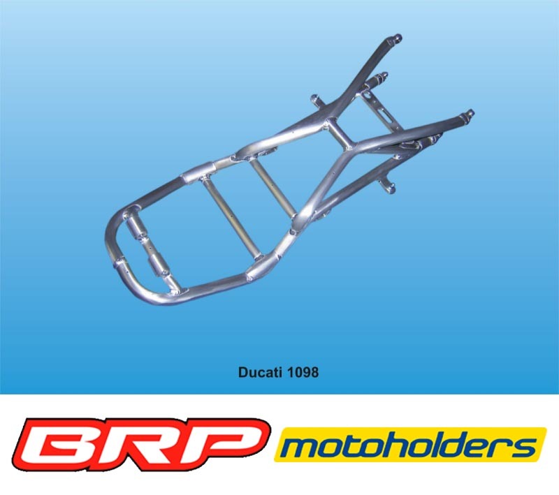 Ducati 848-1098-1198 Motoholders Alu Rahmenheck Rear frame Heckrahmen ...