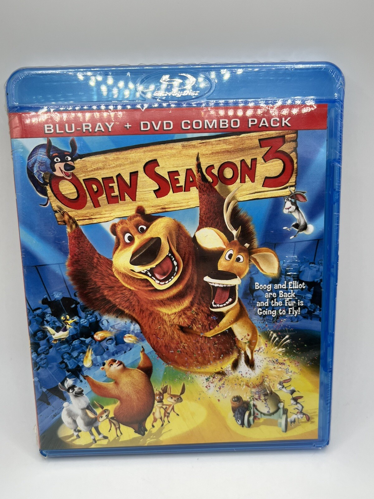 Open Season 3 Blu-Ray & DVD Combo Pack NEW Boog And Elliot Are Back ...