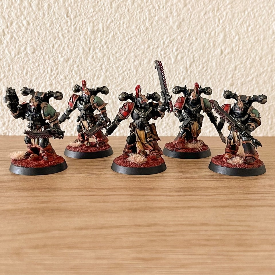Warhammer 30k Horus Heresy - Painted Sons of Horus Army - (339) | eBay