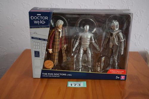 Doctor Who:The 5 Doctors Collectors Set inc: The 3rd Dr, Raston Robot ...