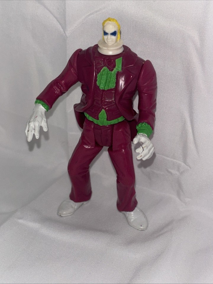 BEETLEJUICE ACTION FIGURE SPINNING HEAD Kenner 1989 The Geffen Film Co ...