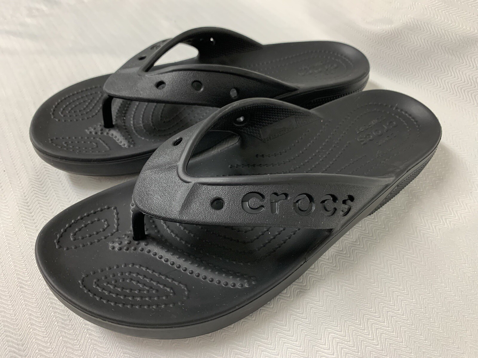 Crocs ICONIC CONFORT Flip Flops Sandals Size 10 W 8M … - Gem