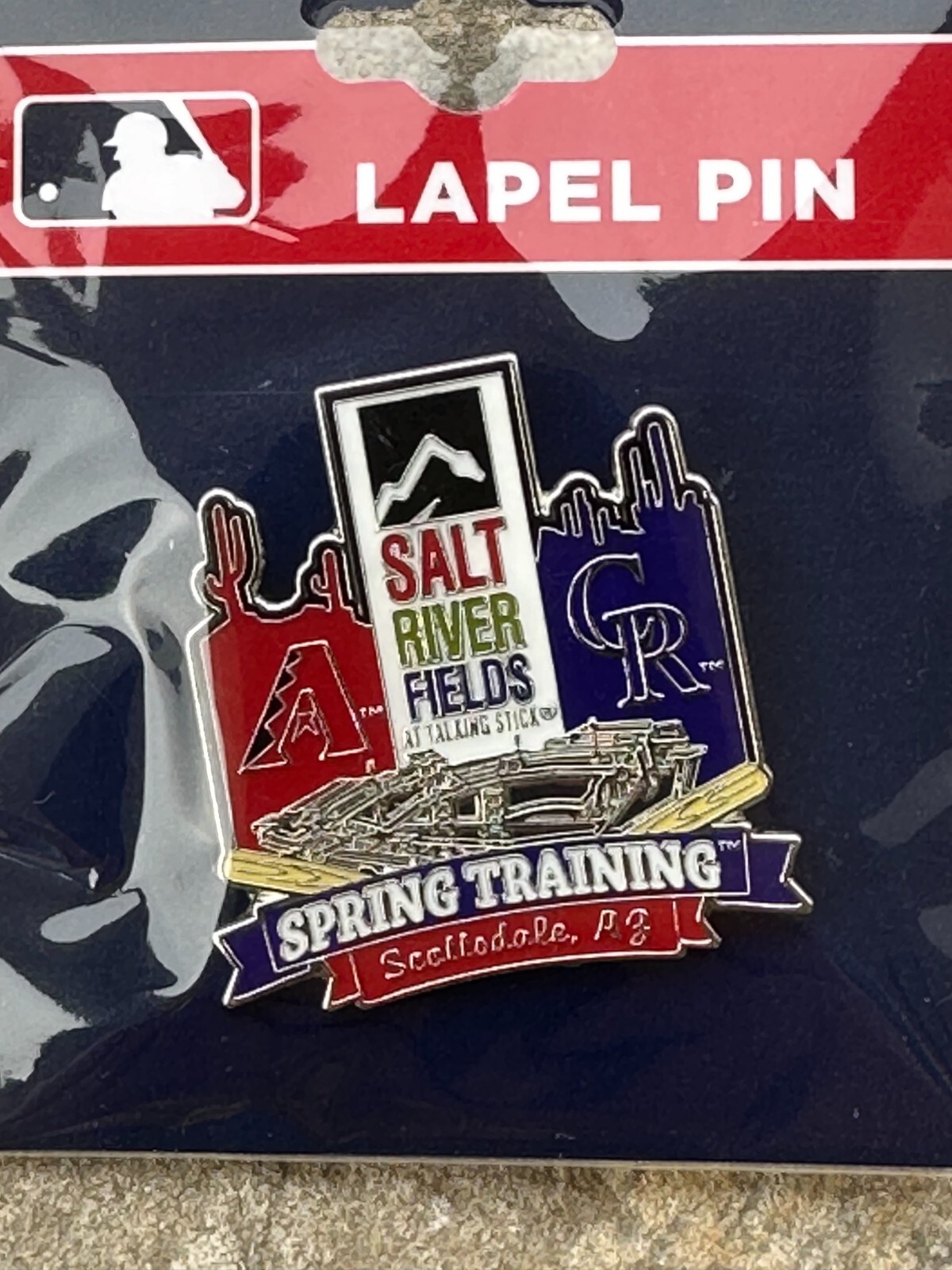 Spring Training 2024 Cactus League Logo Lapel Pin MLB Baseball ** Pick ...
