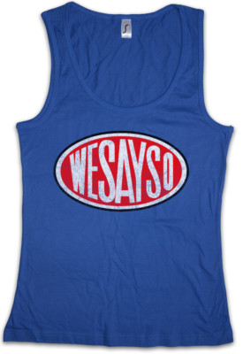 WeSaySo Women Tank Top Dinosaurs Company Logo Symbol We say so ...