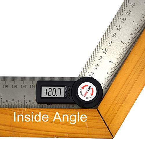 Digital Angle Finder Ruler and protractor combination, Easy and fast ...