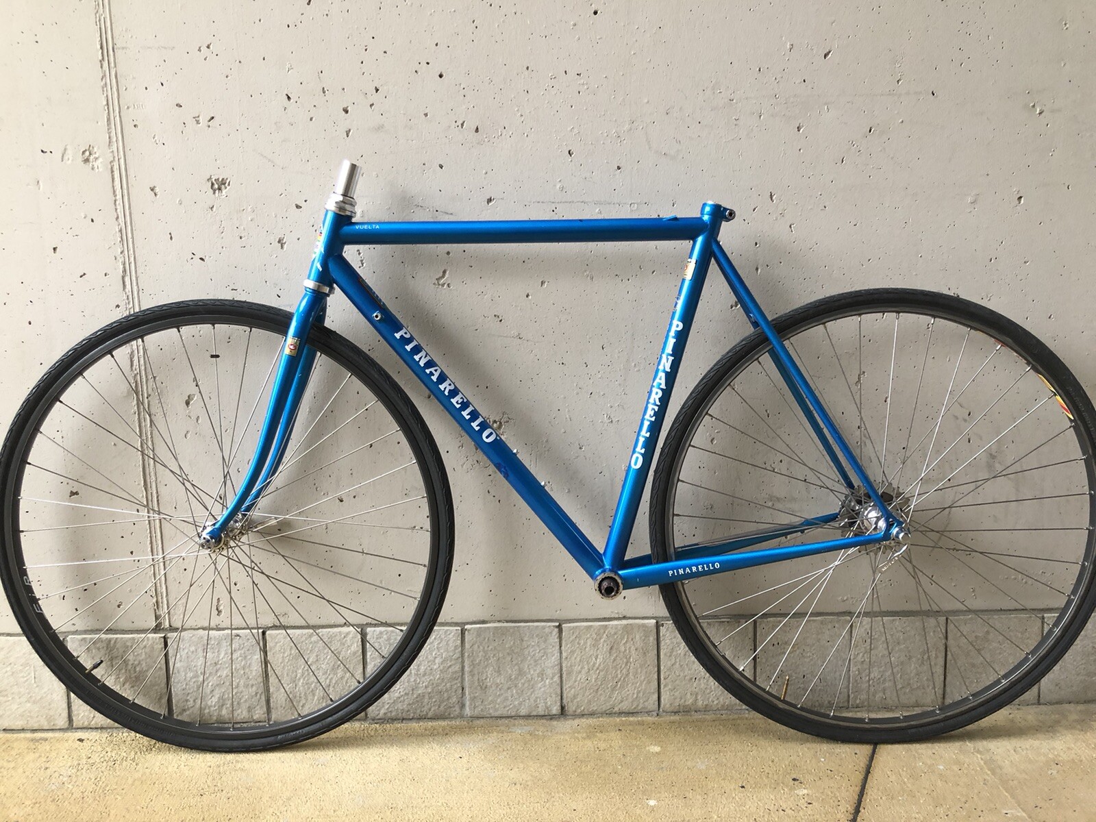 Pinarello Vuelta Custom Steel Tig Frame 52 Cm RARE | eBay UK