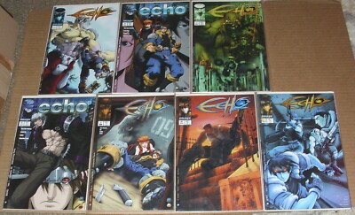 ECKO COMIC BOOK ESTATE LOT OF (7) ALL APPEAR TO BE NEW IN PLASTIC AS ...