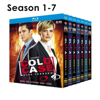 New Cold Case: Season 1-7 The Complete TV Series Collection 21Disc BD ...