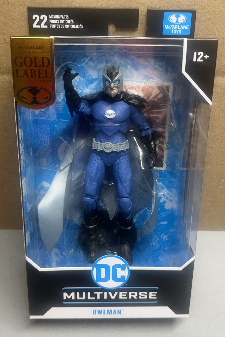 DC Multiverse OWLMAN 7” Action Figure Gold Label McFarlane Toys Walmart ...