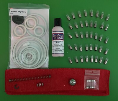 1962 Williams Vagabond Pinball Machine Maintenance Tune Up Kit | eBay