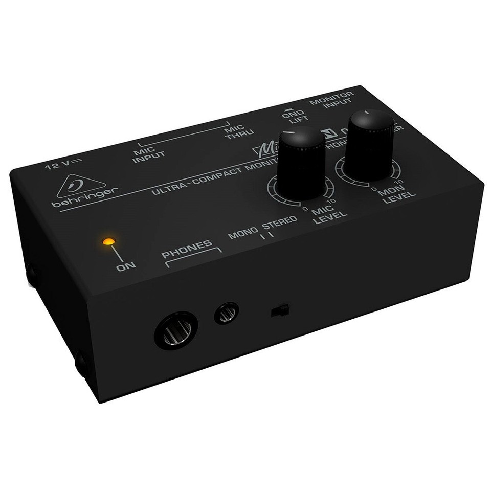 Behringer MicroMON MA400 Ultra-Compact Monitor Headphone Amplifier ...