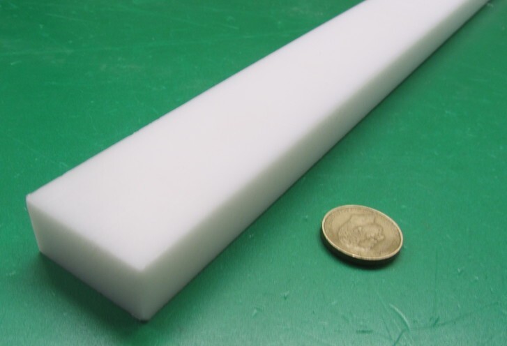 Delrin Acetal Bar 3/4" (.750") Thick x 1.50" Wide x 12" Long White | eBay