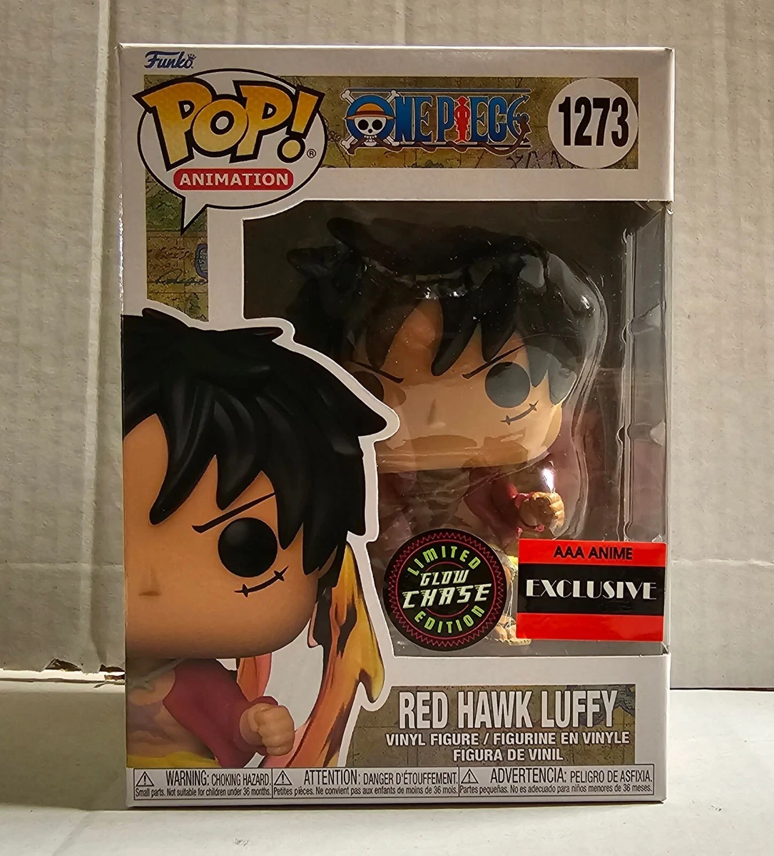 One Piece Luffy Red Hawk