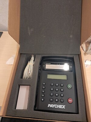 Paychex Iris Timeclock: Quality Time Clock System "Great Condition in ...