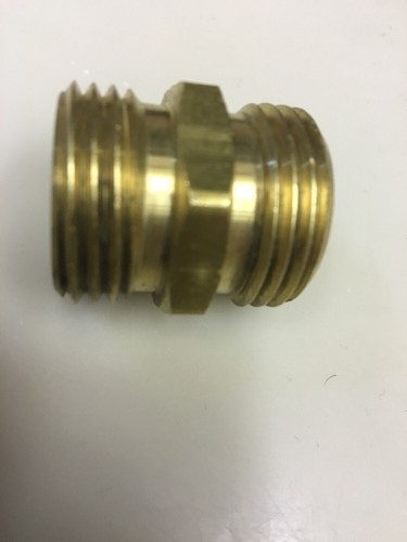 3/4" Male Garden Water Hose Thread Universal GHT Connector Adapter ...