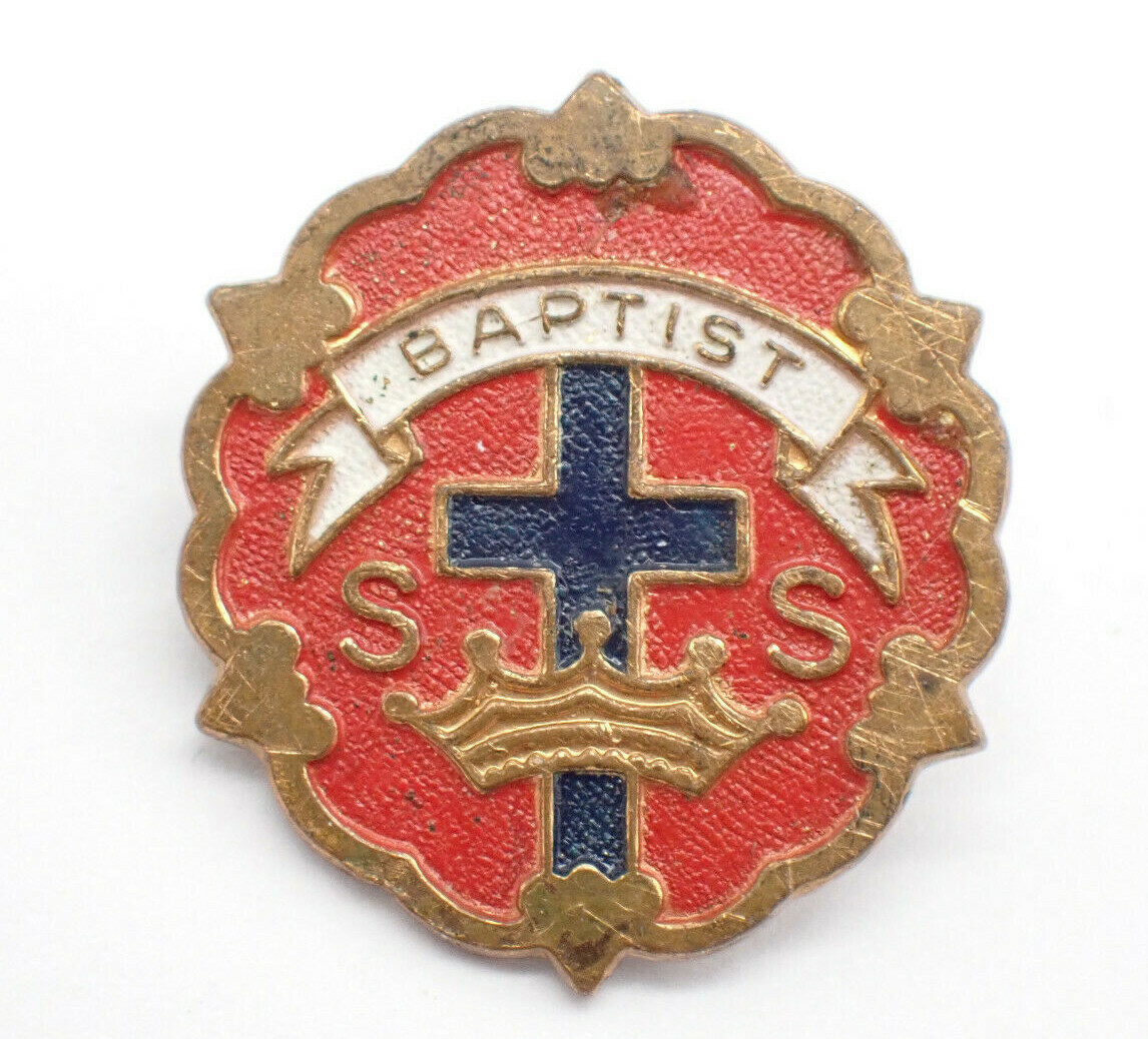 Baptist Sunday School Vintage Lapel Pin | eBay