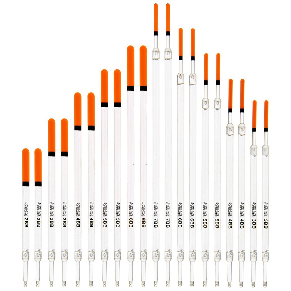 Fishing Waggler Floats Loaded & Unloaded Wide Thin Tip Crystal Match X ...