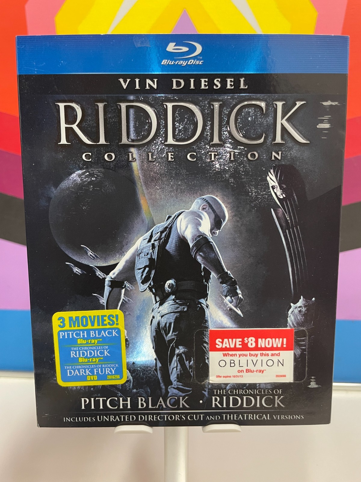Riddick Collection: Pitch Black / Chronicles of Riddick (Blu-ray) NEW w ...