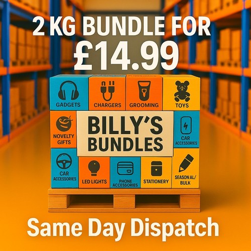 Wholesale Joblot Box 2KG BRAND NEW Items Gadgets Gifts Resell Clothes ...