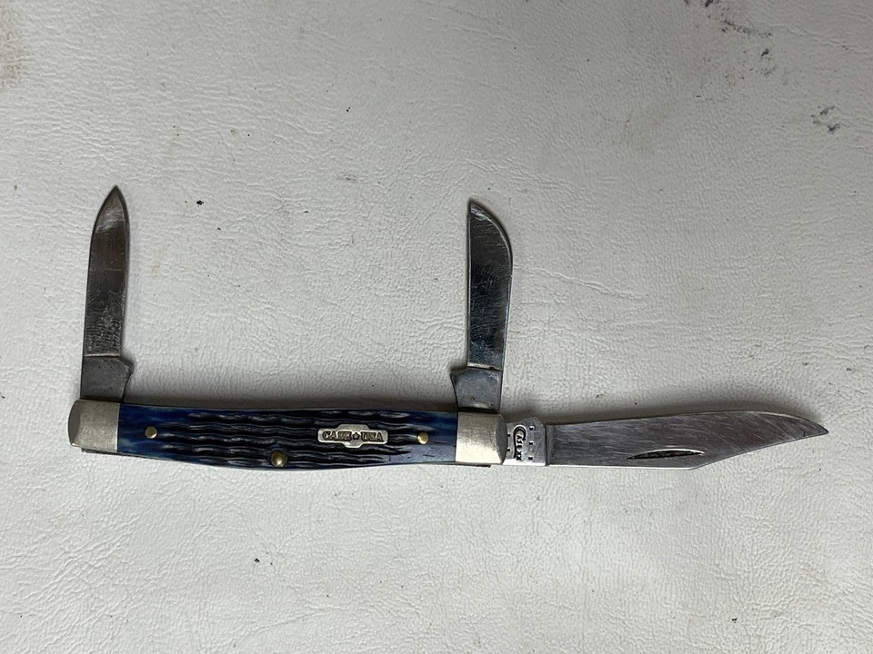 CASE 6344 SS 3-BLADE FOLDING POCKET KNIFE | eBay