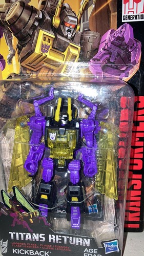 Titans Return KICKBACK New MISB Prime Wars Insecticon Transformer | eBay