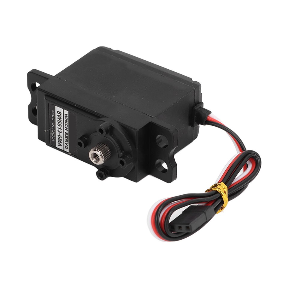 Servo Motor Gear Metal Gears Alloy Sail Winch Anolog Servos for RC Ship ...