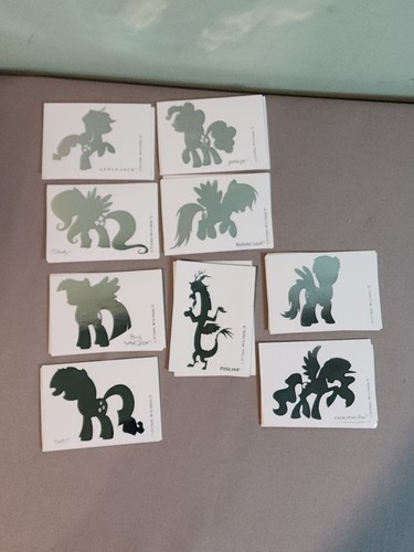 Lot Of Nine Discord My Little Pony Stickers By Hasbro | eBay