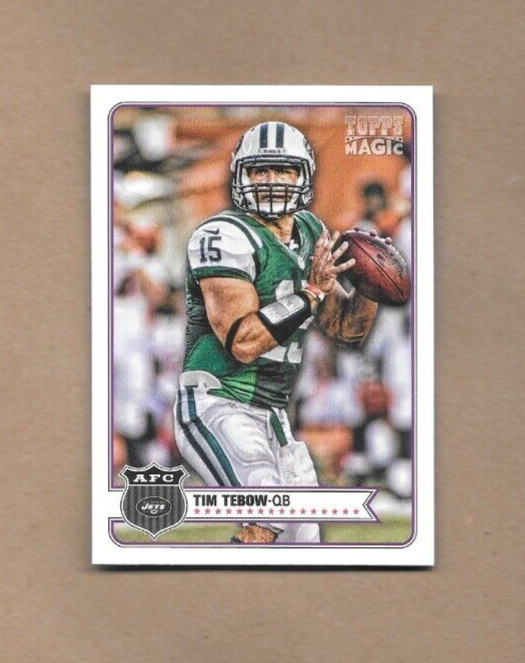 2012 Topps Magic Football Tim Tebow Card #59 New York Jets NM/MT | eBay