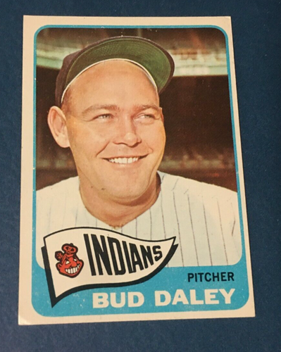 1965 Topps Baseball Bud Daley Card #262 Cleveland Indians Pitcher | eBay