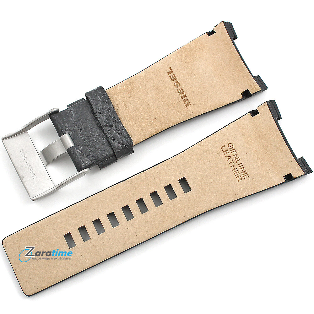 New Original DIESEL Replacement Watch Strap DZ1215 BLACK Genuine ...