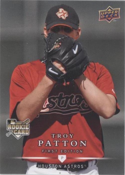 2008 Upper Deck First Edition - Troy Patton #285 (RC) for sale online ...