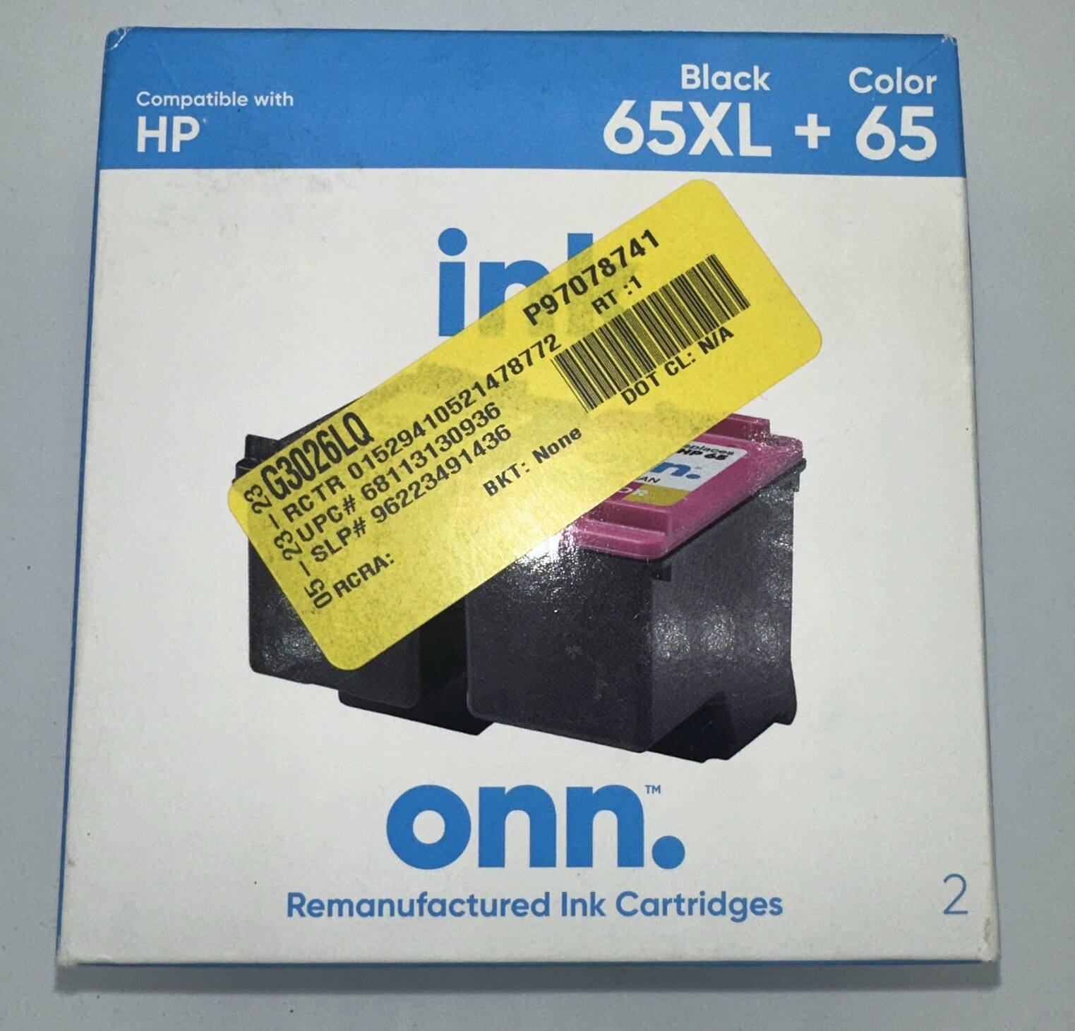 Onn. HP 65XL Black Color 65 Ink Cartridge for sale online | eBay