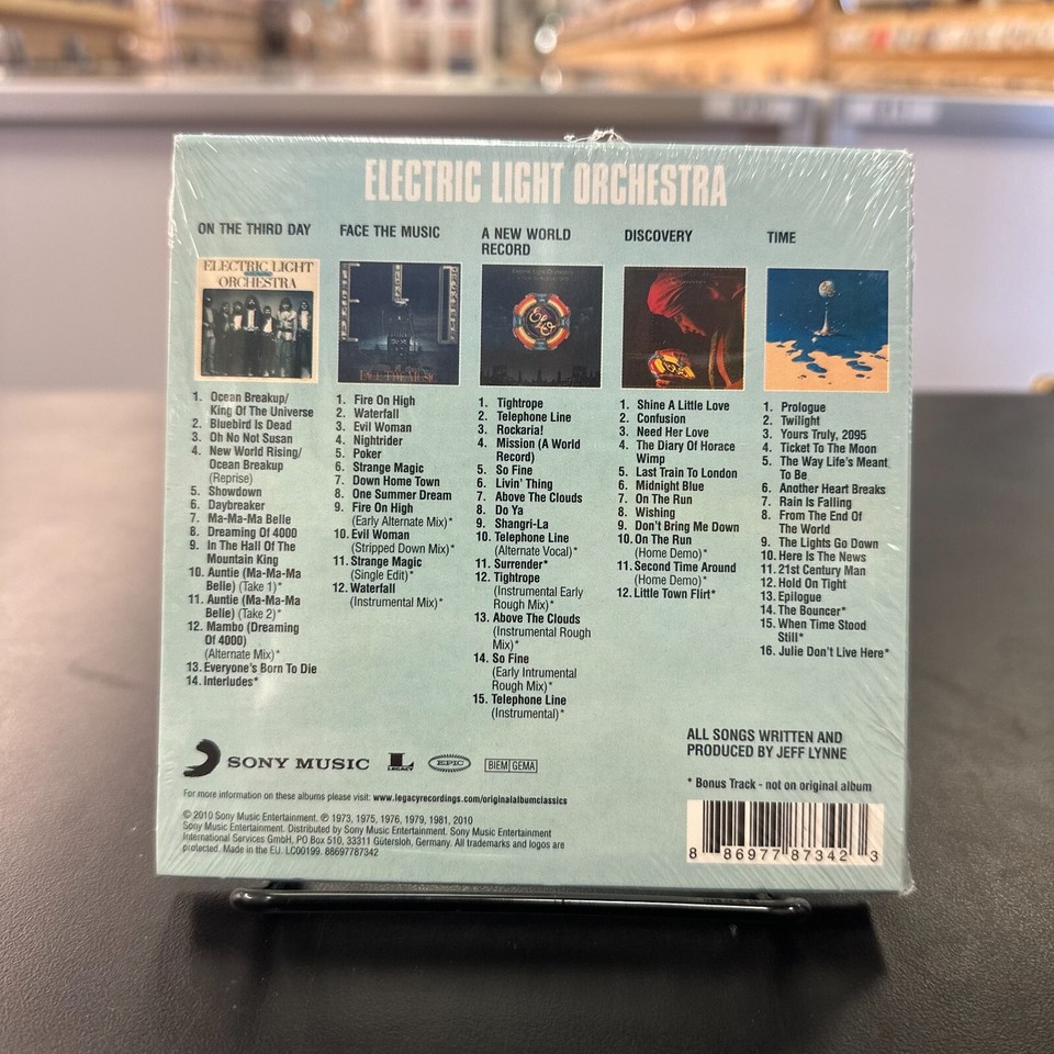 Original Album Classics by Elo (Electric Light Orchestra) (CD, 2010 ...