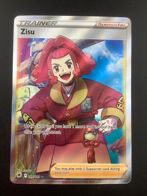 2022 Pokemon TCG Zisu 189/189 Astral Radiance Full Art Ultra Rare NM | eBay