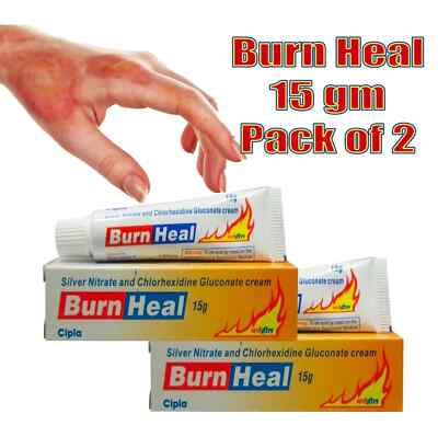 2X Burn-Heal Cream Original Product Sun burn skin Burn 15gm | eBay