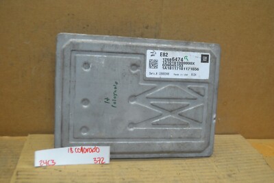 17-18 Chevrolet Colorado Engine Control Unit ECU 12686474 Module 372 ...
