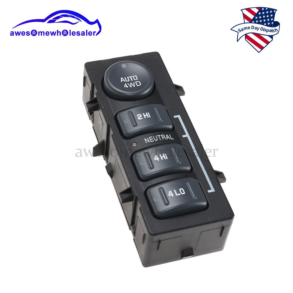 4WD 4X4 Tranfer Case Switch For 1999-2002 Silverado Sierra Yukon GMC ...