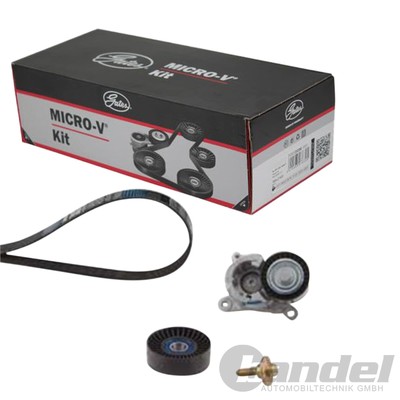 GATES Micro-V Kit Set Adatto A per Citroën C5 C8 Evasion Jumpy | eBay