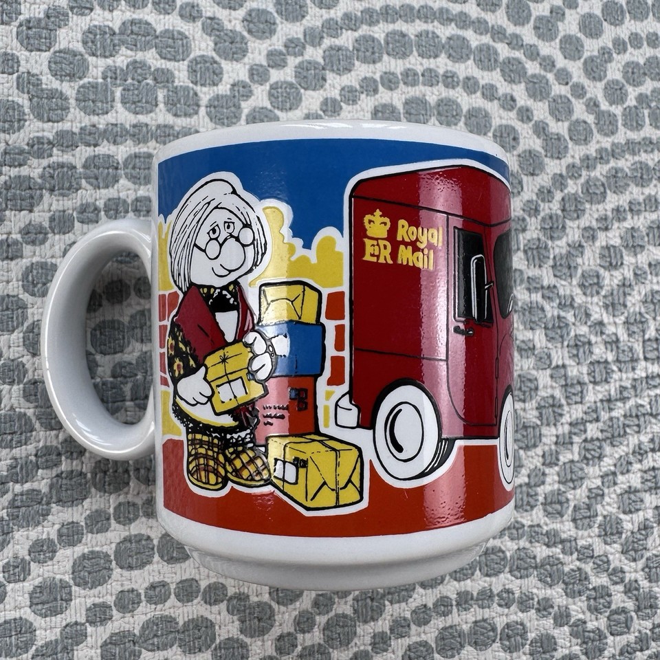 Vintage Postman Pat 1993 Small 3" High Child's Mug Cup | eBay UK
