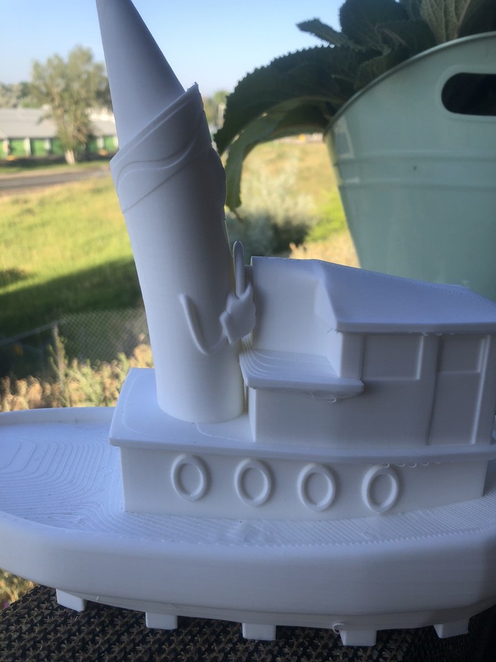 crayola crayon tug boat Pick color 8" long 41/2" tall 3D printed floats ...