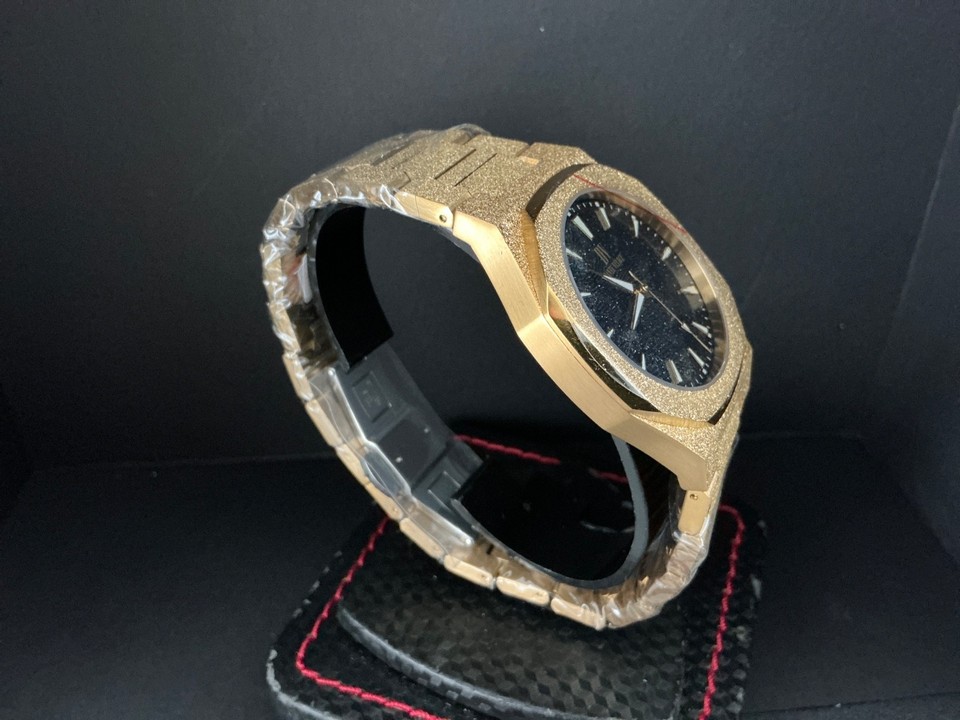 Beautiful Dante Veloce Gold Ice Watch 40MM ITALIAN | eBay