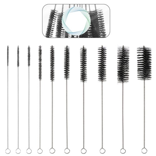 10Pcs Thin Brushes Carboy Straw Cleaner Brush Set for Bottles and ...