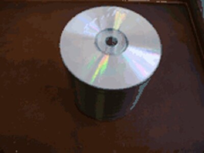100 Pk Commercial Dup A Grade CD-R, SILVER INKJET PRINT, 52X, 80Min ...