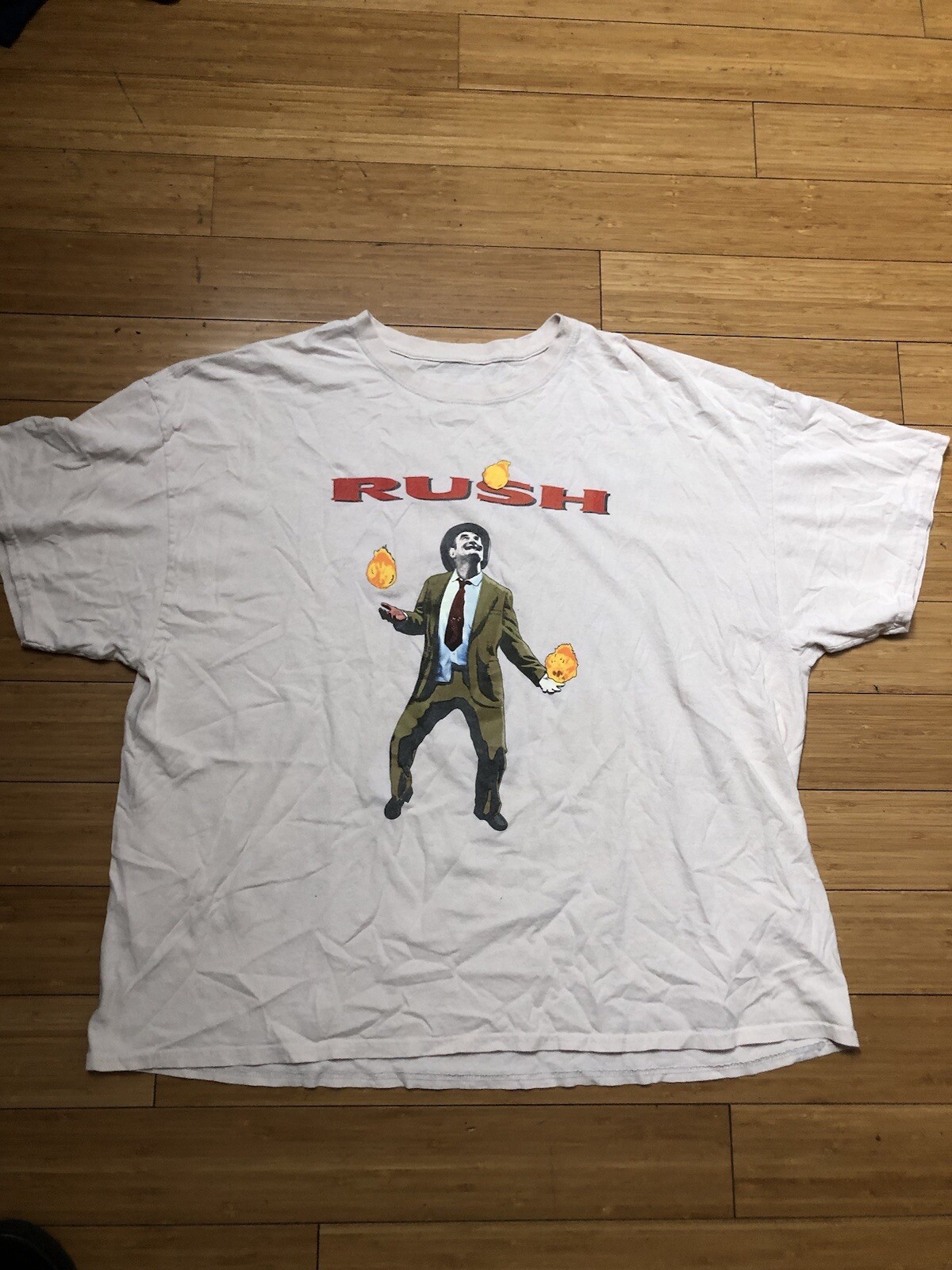 Rush Early 2000s Hold Your Fire Tour T-shirt Rock Ban… - Gem